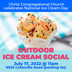 July 17 Worship Materials – Christ Congregational Church