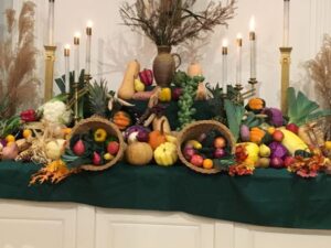 Thanksgiving Altar Donations – Christ Congregational Church